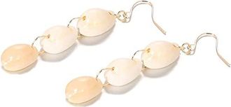 Generic Boucle doreille en Coquillage cauri Naturel pour Femme avec Style boh&egrave;me pour la Plage d&eacute;t&eacute;Durabilit&eacute;