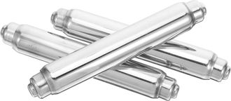 Soimiss 3stücke Toilettenpapierhalter-Einsatz Aus Edelstahl Ersatz-toilettenpapierhalter-ersatzstange Mit Federmechanismus Passend Für Diverse Rollengrößen Un