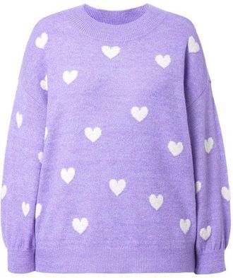 STUDIO UNTOLD Strickpullover Pullover Oversize Shape Hearts