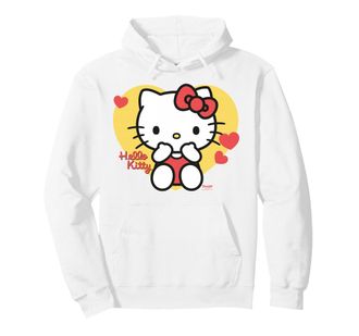 Hello Kitty Cheeky Sweet Cute Love XOXO Classic zum Valentinstag Pullover Hoodie