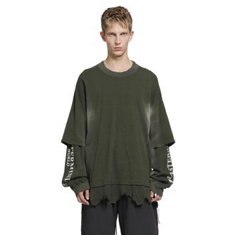 MASTERMIND WORLD OG Vintage Layered LS Tee