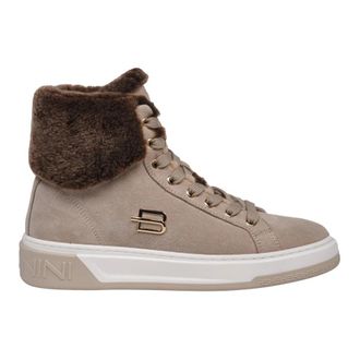 Baldinini Wildleder-Sneaker - - Shoes - Damen - Beige - 40 EU
