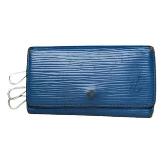 Louis Vuitton Pre-owned Leder-Schl&uuml;sselanh&auml;nger - - Pre-owned - Herren - Blau - ONE SIZE
