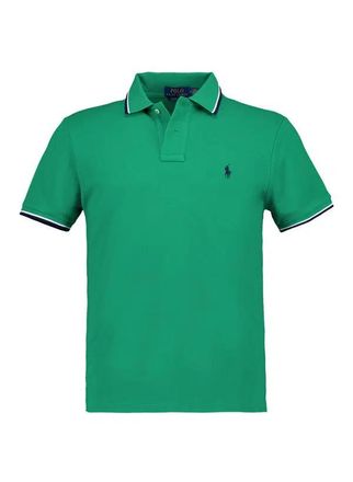 Polo Ralph Lauren Herren Polo-Shirt gr&uuml;n Slim Fit