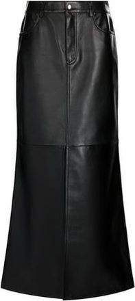Saison 1865 Jupe midi Unia en cuir