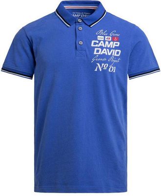 Camp David Poloshirt aus Baumwolle