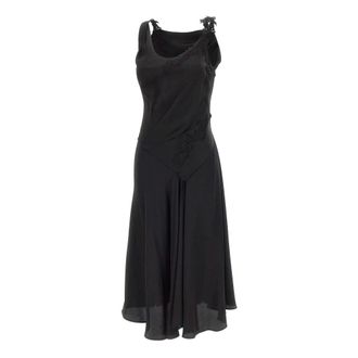 Victoria Beckham Femme, Robes, Noir, Taille: 34 FR Lace Detail Dress