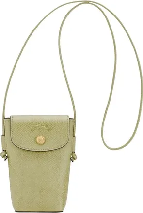 Longchamp &Eacute;tui pour smartphone Epure - Femme - Accessoires - Vert - Taille: ONE Size