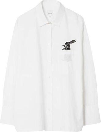 Paul Smith Camicia Coniglio nel Taschino - - Blouses & Shirts - Damen - Wei&szlig; - S