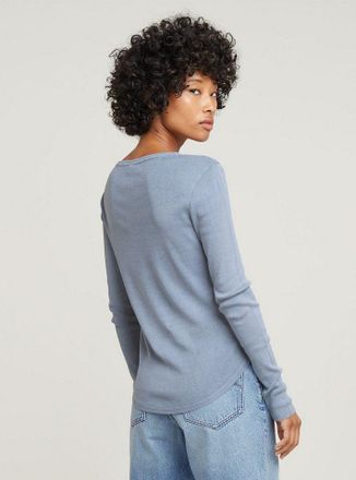 G-Star T-Shirt Deep V Slim Top