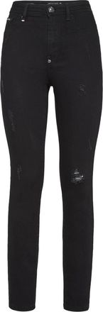 Philipp Plein Femme, Jeans, Noir, Taille: W27 Jeans skinny