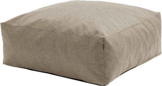 Oviala Pouf de jardin pour canap&eacute; modulable beige - Mixi