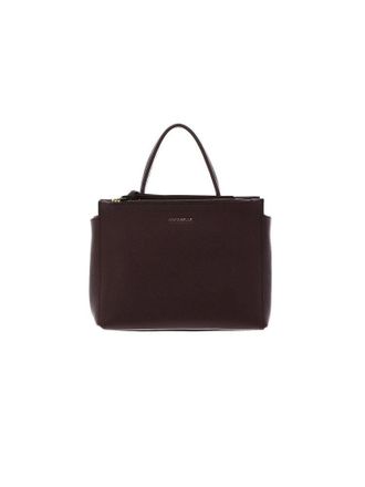 Coccinelle Womens Top Handle Bag Berry Bovine Leather - Top-Handle-Bags