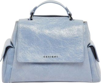 Orciani Femme, Sacs, Bleu, Taille: ONE Size Sveva Soft Small Bag