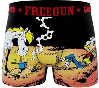 Freegun Boxer Homme Microfibre Lucky Luke (XXL, Lucky Night)