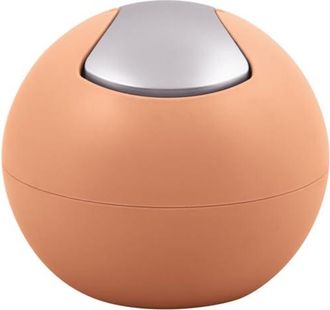 Spirella M&uuml;lleimer 1L Sch&uuml;ssel-Matter Pfirsich