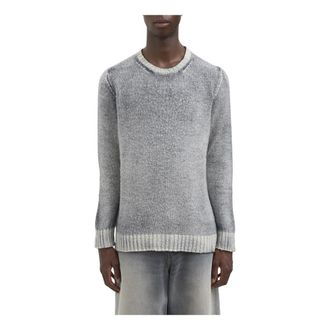 Avant Toi Maglia Girocollo Pilling Casentino - - Knitwear - Herren - Grau - M