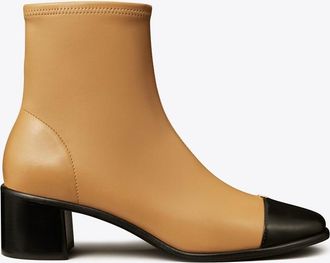 Tory Burch Stiefelette mit Zehenkappe und Absatz