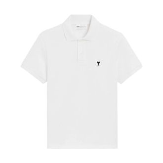 Ami Ami de Coeur Polo - - Tops - Herren - Wei&szlig; - XS