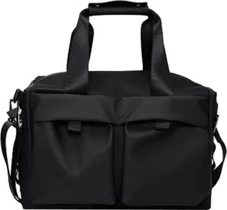 Rains unisex, Sacs, Noir, Taille: ONE Size Weekend Bag