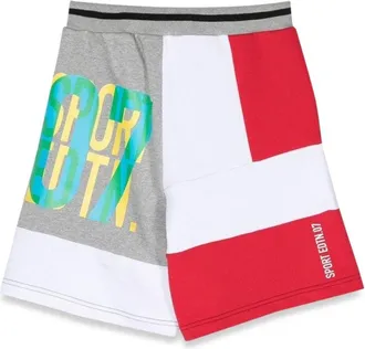 Dsquared2 Multicolour Cotton Bermuda Shorts - Multicolor