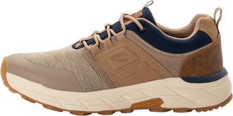 Camel Active Herren Sportlicher Sneaker mit Lederbesatz Beige-Braun, menswear-41