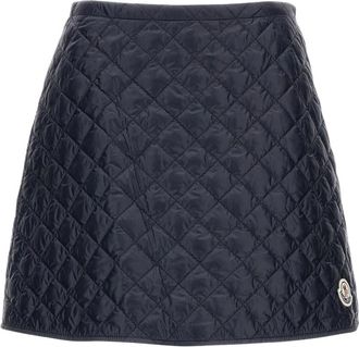 Moncler Femme, Jupes, Bleu, Taille: 36 FR Flared Skirt