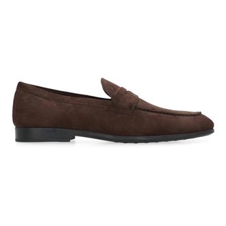 Tod's Gommino Wildleder-Loafer - - Shoes - Herren - Braun - 40 EU