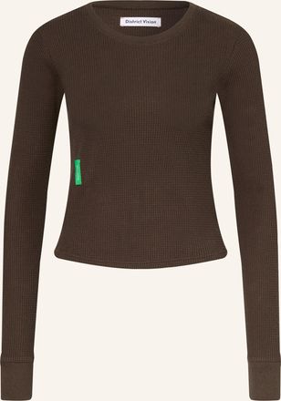 District Vision Longsleeve braun
