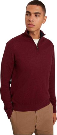 Ted Baker Pullover f&uuml;r Herren, Merinowolle (Ochsenblutrot)