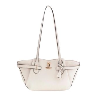 Guess Yesba Grlfrnd Schultertasche - - Bags - Damen - Beige - ONE SIZE