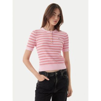 Tommy Hilfiger Pullover WW0WW49613 Hellrosa Slim Fit