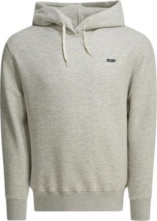 Autry Sweat &agrave; capuche avec logo brod&eacute; - Homme - Sweatshirts et sweats &agrave; capuche - Gris - Taille: M