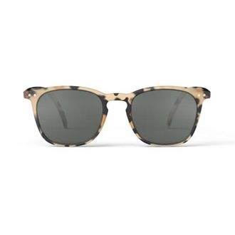 Izipizi Lunettes de soleil unisexe Shape E, verres gris doux, taille unique, Verres gris doux Tortoise, taille unique
