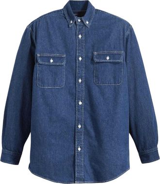 Levi's Classic Hemd f&uuml;r Herren, Brusttasche, Denim (Indigoblau)