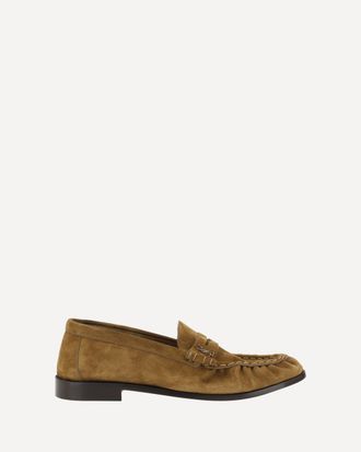 Saint Laurent Le Loafer suede Loafers Male 42.5