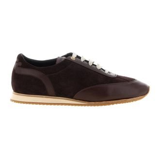 Agnona Baskets en Daim - Femme - Chaussures - Brun - Taille: 37 EU
