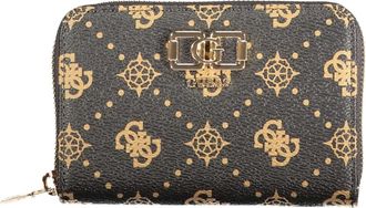 Guess Femme, Accessoires, Brun, Taille: ONE Size Emelie Logo SLG Wallet