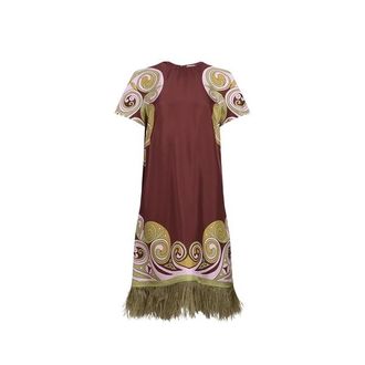 La DoubleJ Robe midi en soie