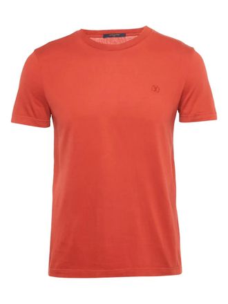 Louis Vuitton t-shirt &agrave; logo brod&eacute; - Rouge