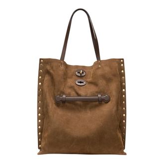 Zanellato A Spasso Jones Medium Tote Bag - - Bags - Damen - Braun - ONE SIZE
