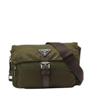 Prada Pre-owned Nylon Shoulder Bag - - Pre-owned - Damen - Gr&uuml;n - ONE SIZE
