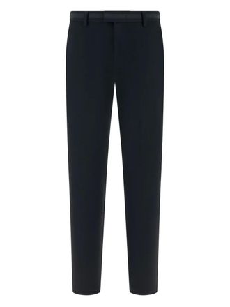 Boggi Milano zip pocket straight-leg trousers - Schwarz