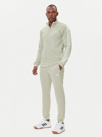 adidas Jogginganzug Basic 3-Stripes JX5519 Beige Regular Fit