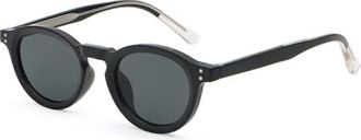 Generic Lunettes De Soleil Rondes &Agrave; Petite Monture For Femmes, Id&eacute;ales For Les F&ecirc;tes Et Le Sport. Lunettes De Soleil For Hommes, Parfaites For Les Vacances.(B