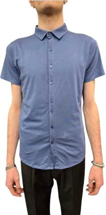 Anonym Apparel Homme, Chemises, Bleu, Taille: 2XL Oscar Pima Shirt