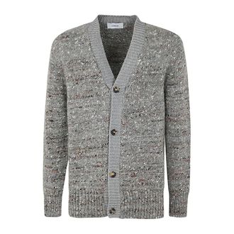 Lardini Pull col rond chin&eacute; en maille - Homme - Pulls - Gris - Taille: S