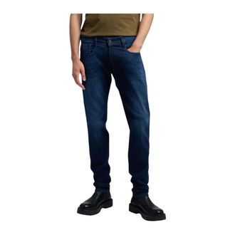 Replay Homme, Jeans, Bleu, Taille: W38 L32 Jeans en denim avec fermeture &eacute;clair et bouton et poches