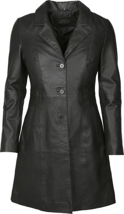 JCC Ledermantel Ik14-2 Black