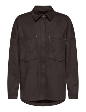 Only Onljanine-Stina Life Faux Su Shacket PNT